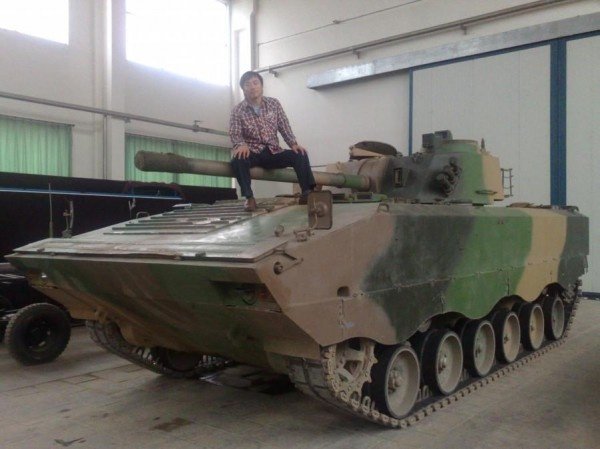 Боевая машина пехоты WZ502G